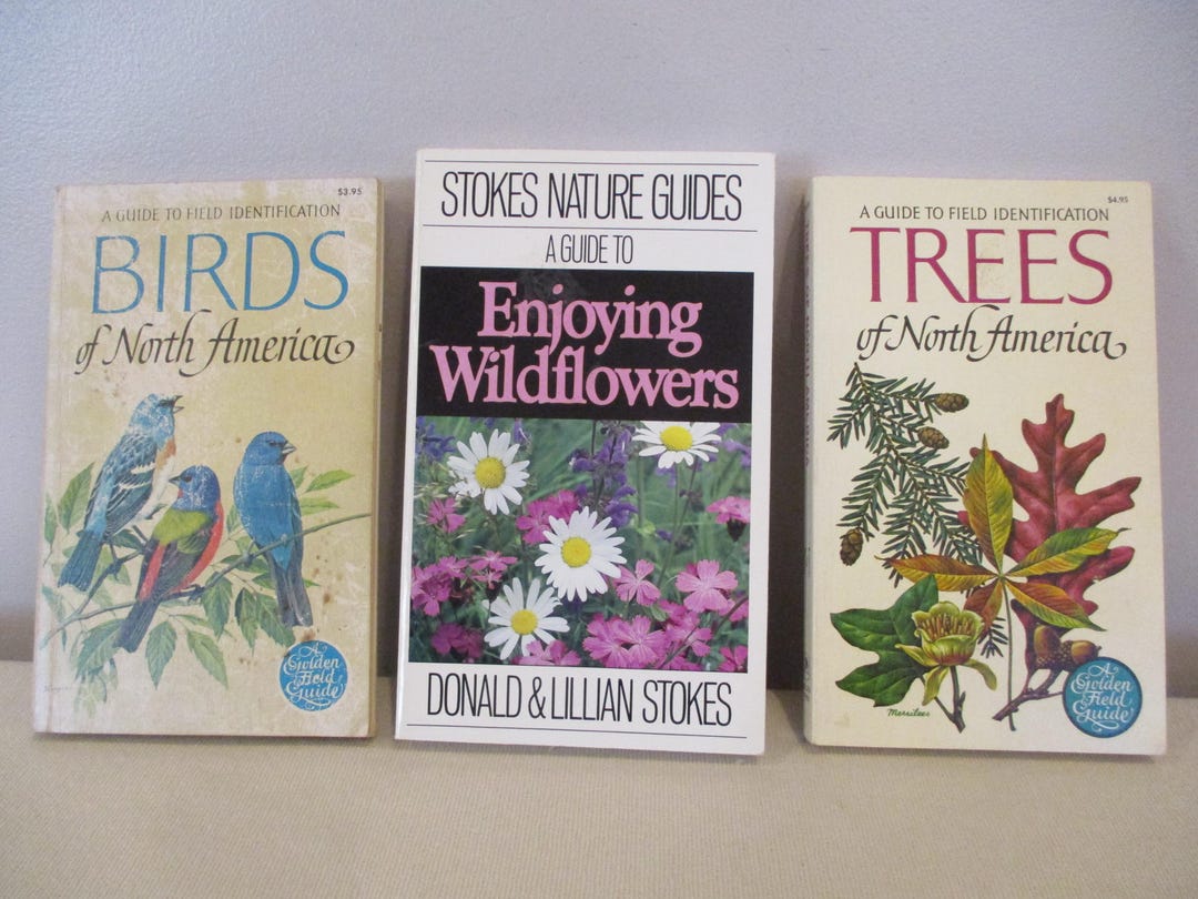 3 Nature Guide Books,birds of North America,guide to Enjoying ...