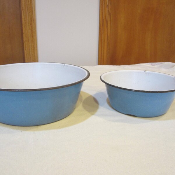 Blue Enamelware - Etsy
