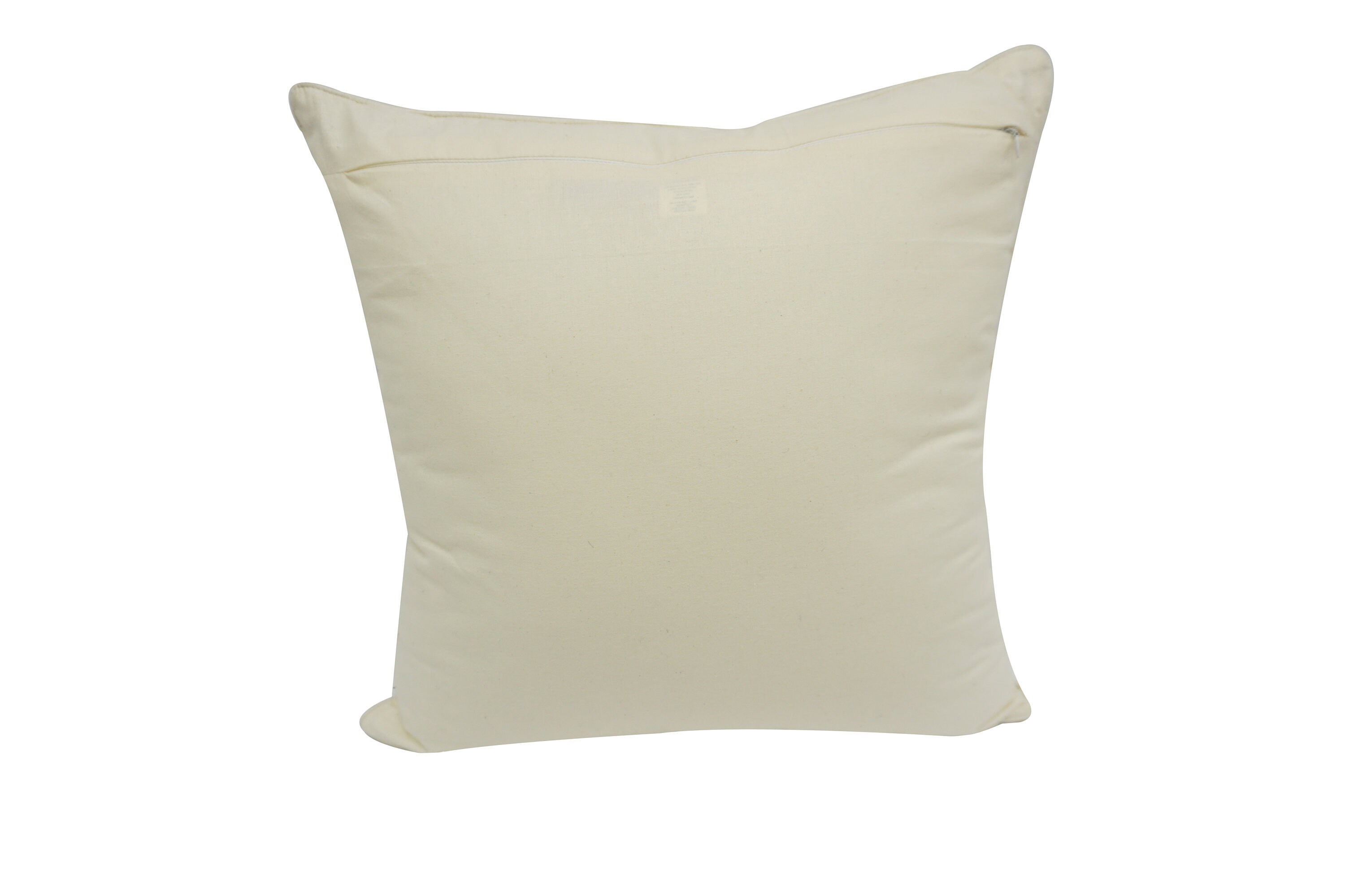Khoy Vintage Raw Silk Throw Pillow in Natural Colors 18x18 - Etsy