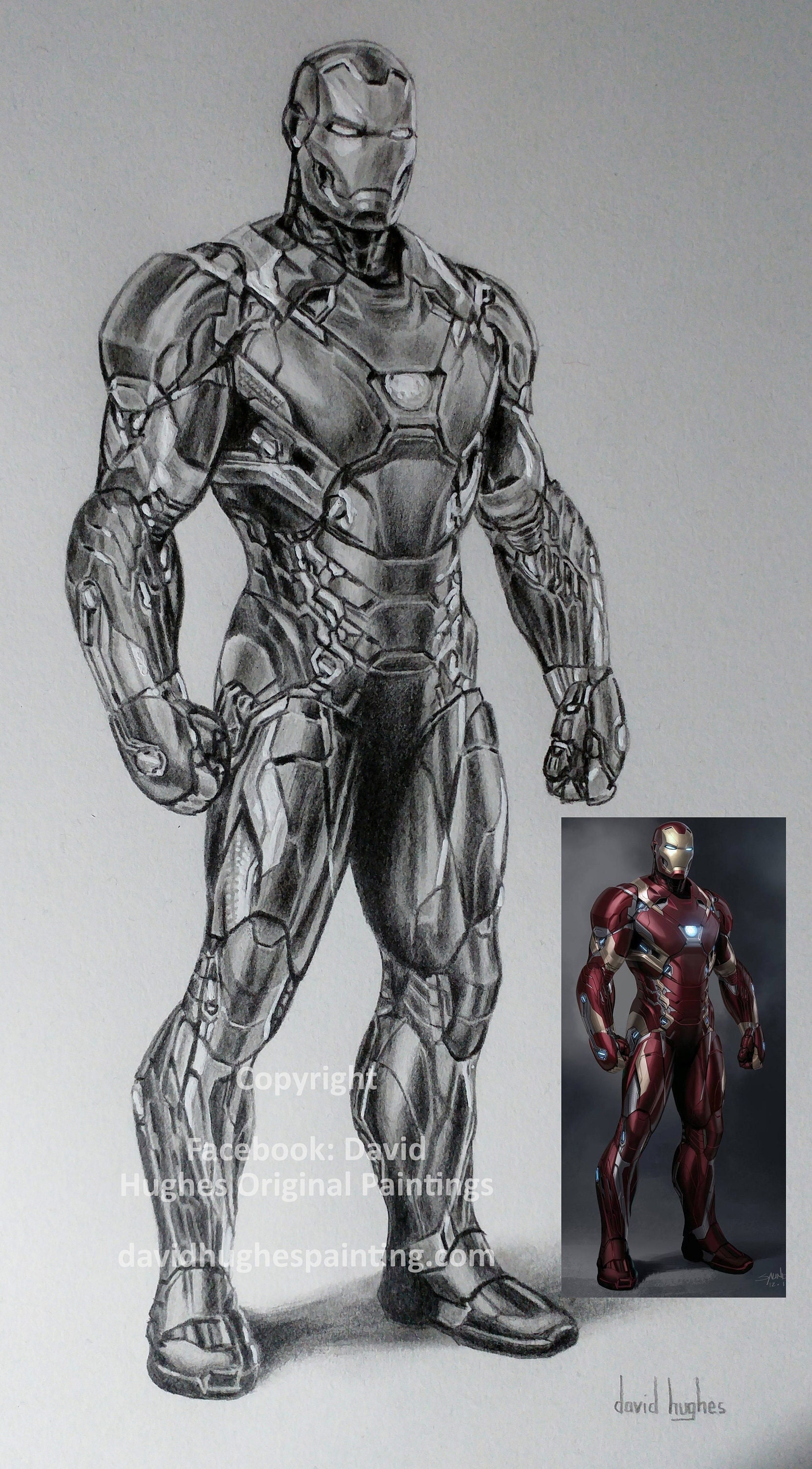 Iron Man Suit Drawing