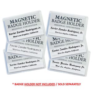 Personalized JW Magnetic Badge Holder for Jehovah's Witnesses ...