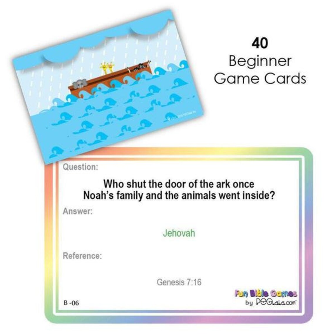 Printable: the Rainbow Promise Board Game Learn About the | Etsy