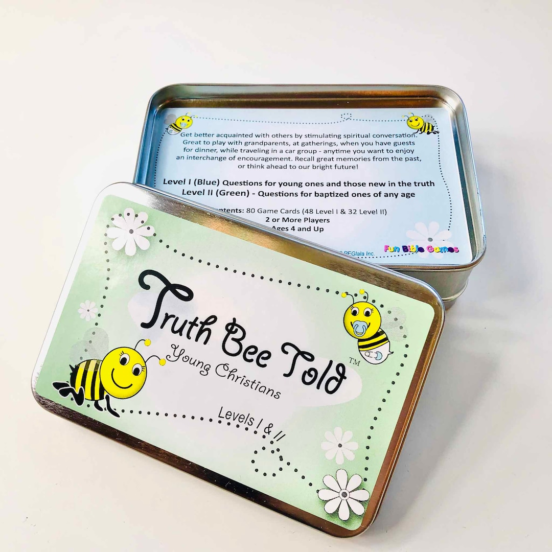 Truth Bee Told Cards: Spiritual Conversation Starter Game - Young ...