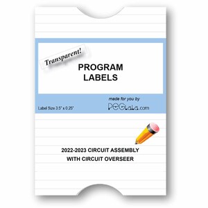 JW Convention and Circuit Assembly Program Labels Sticker - Etsy