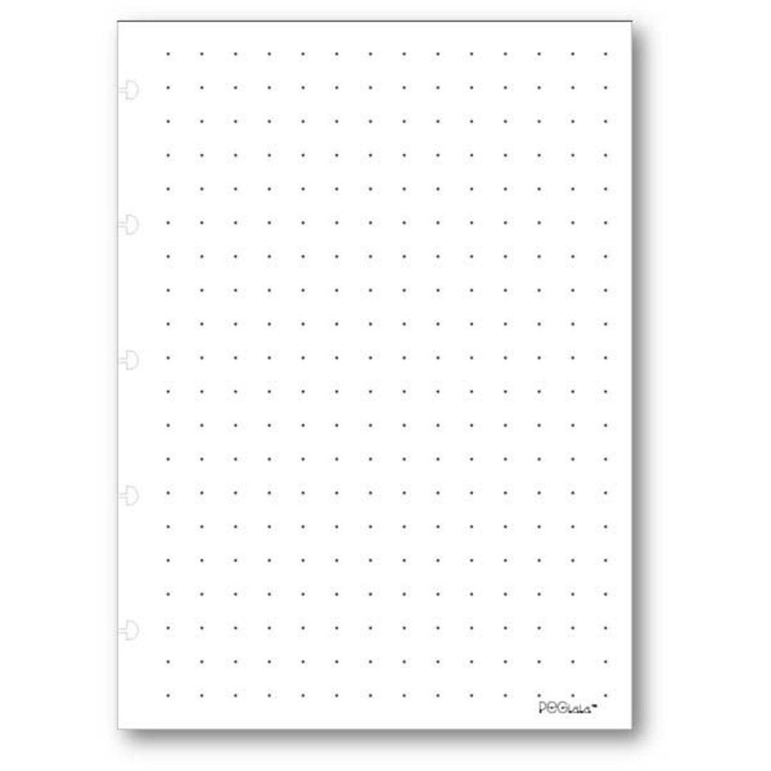 Sheets Refill - Dot Grid (for Peglala Return Visit Book) - Etsy