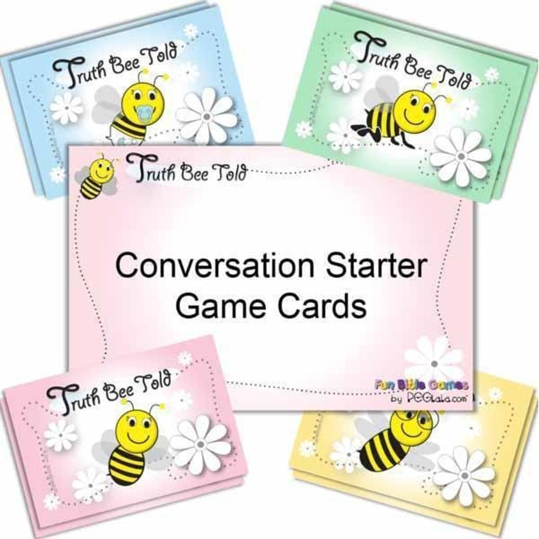 Printable: Truth Bee Told Cards (young & Mature Christians) - Stimulate ...