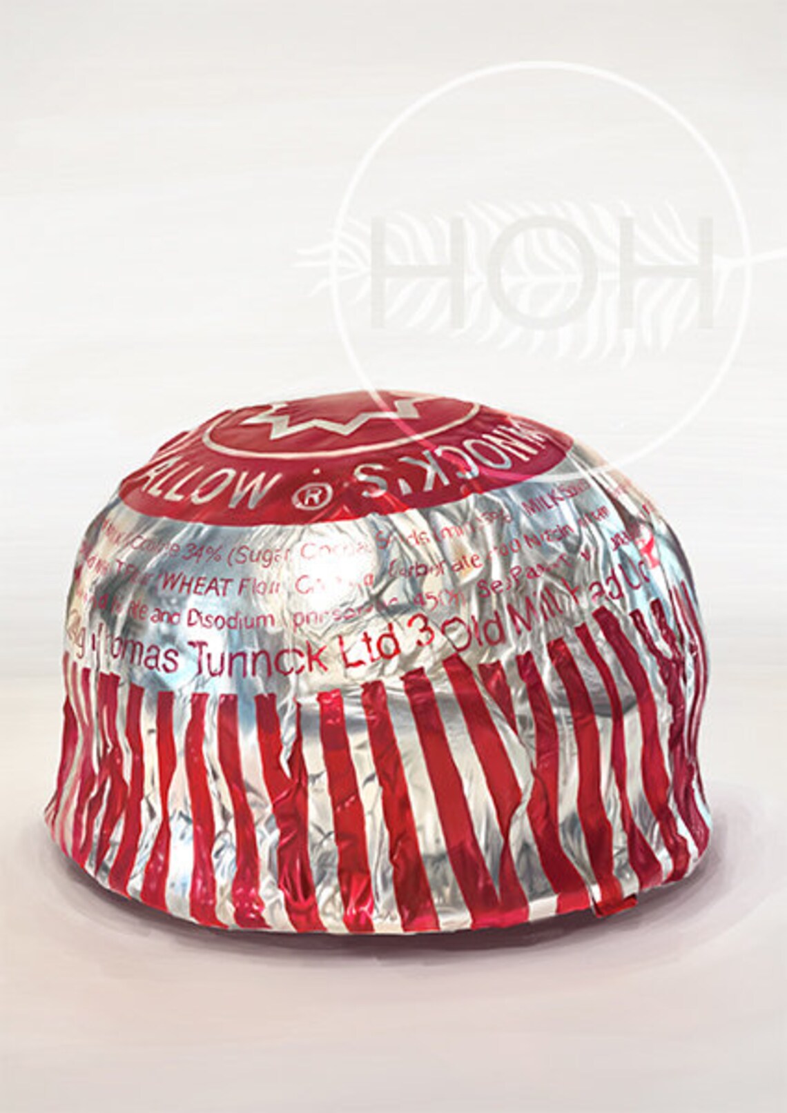 Tunnock's Teacake Art Print Wall Art Painting Food - Etsy