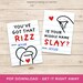 Tween Valentine's Day Cards Printable, Gen Alpha Slang, Funny Teen ...