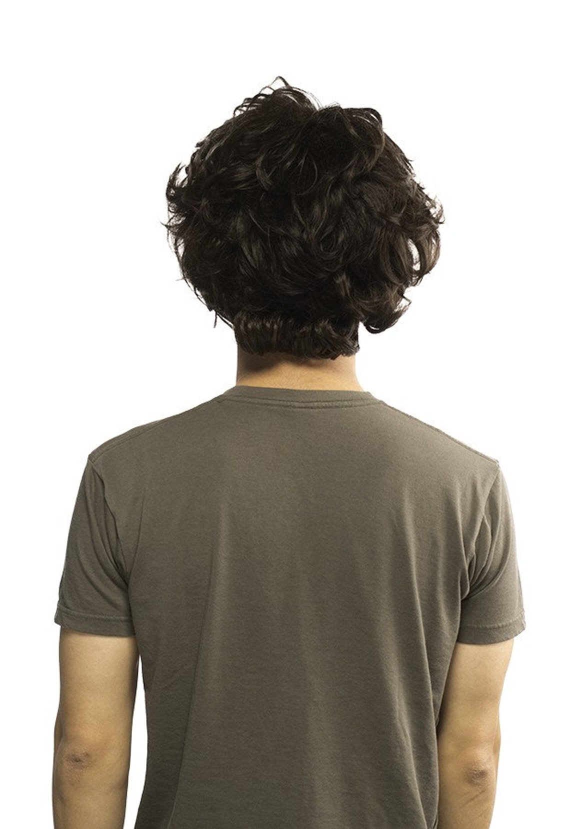 Fluffy Curly Soft Boy Boyish Short Cut Cosplay Wig With Short Bangs ...