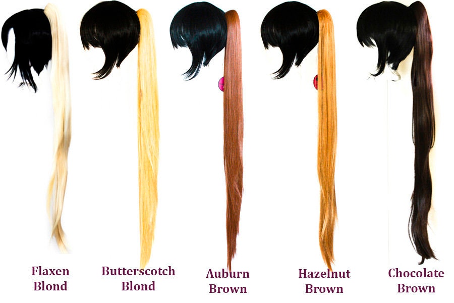 Extra Long Straight Clip on Hair Accessory - Etsy