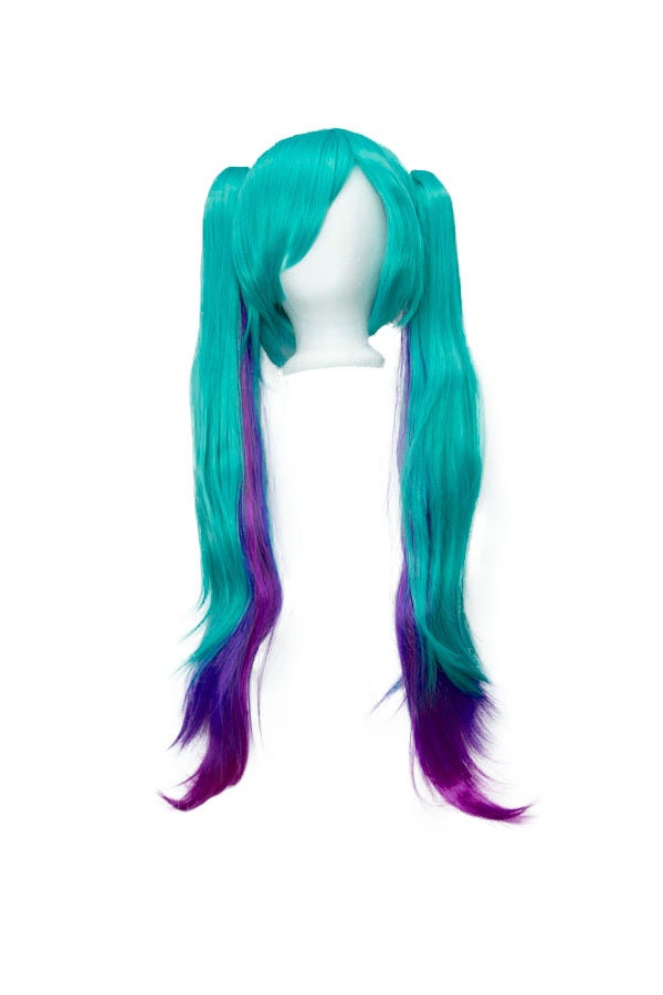 Versatile 40'' Long Wavy Removable Pig Tails | Etsy