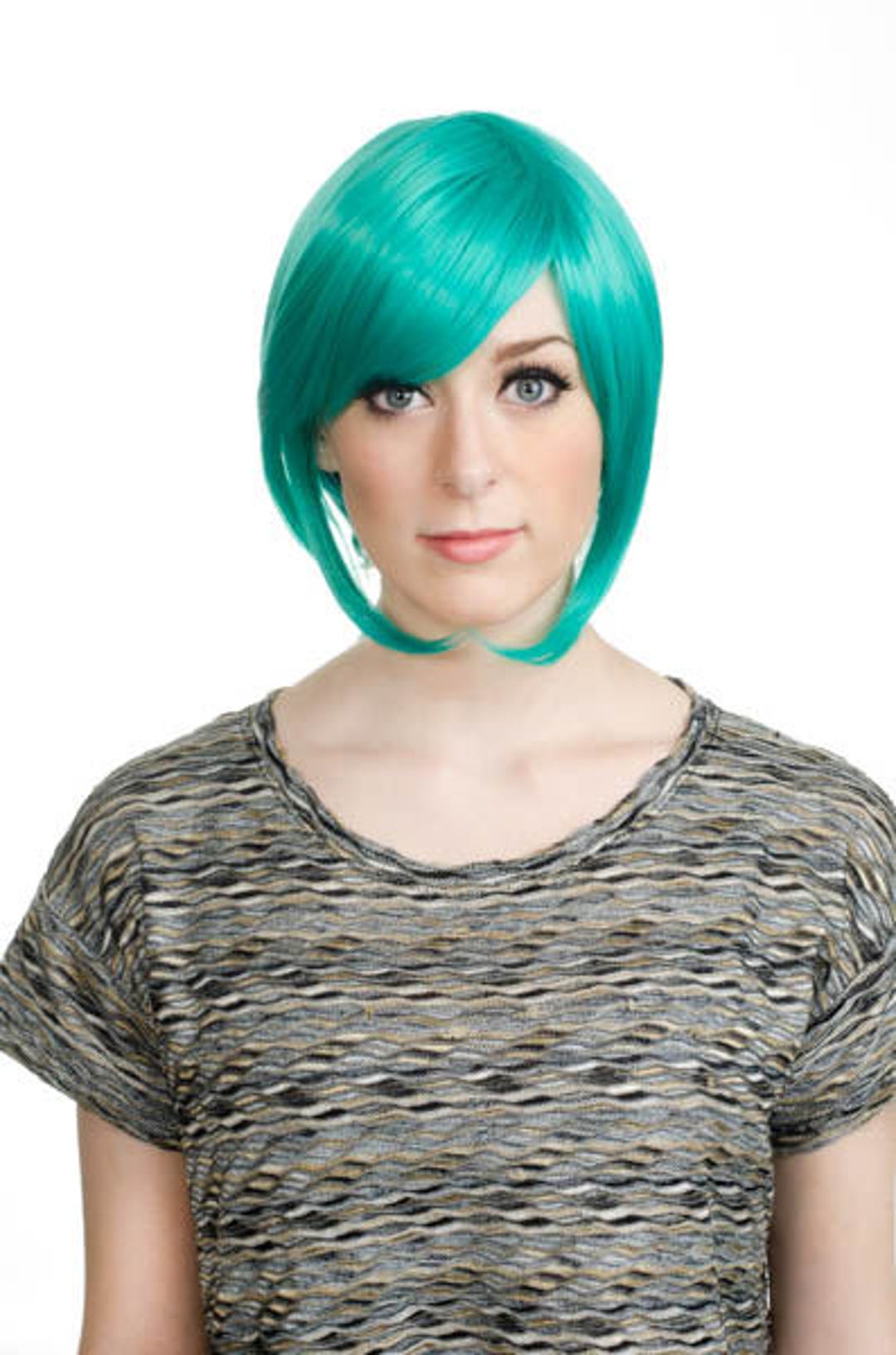Unisex 12'' Short Bob Cut Anime Pigtail Base Cosplay Wig - Hotaru - Etsy