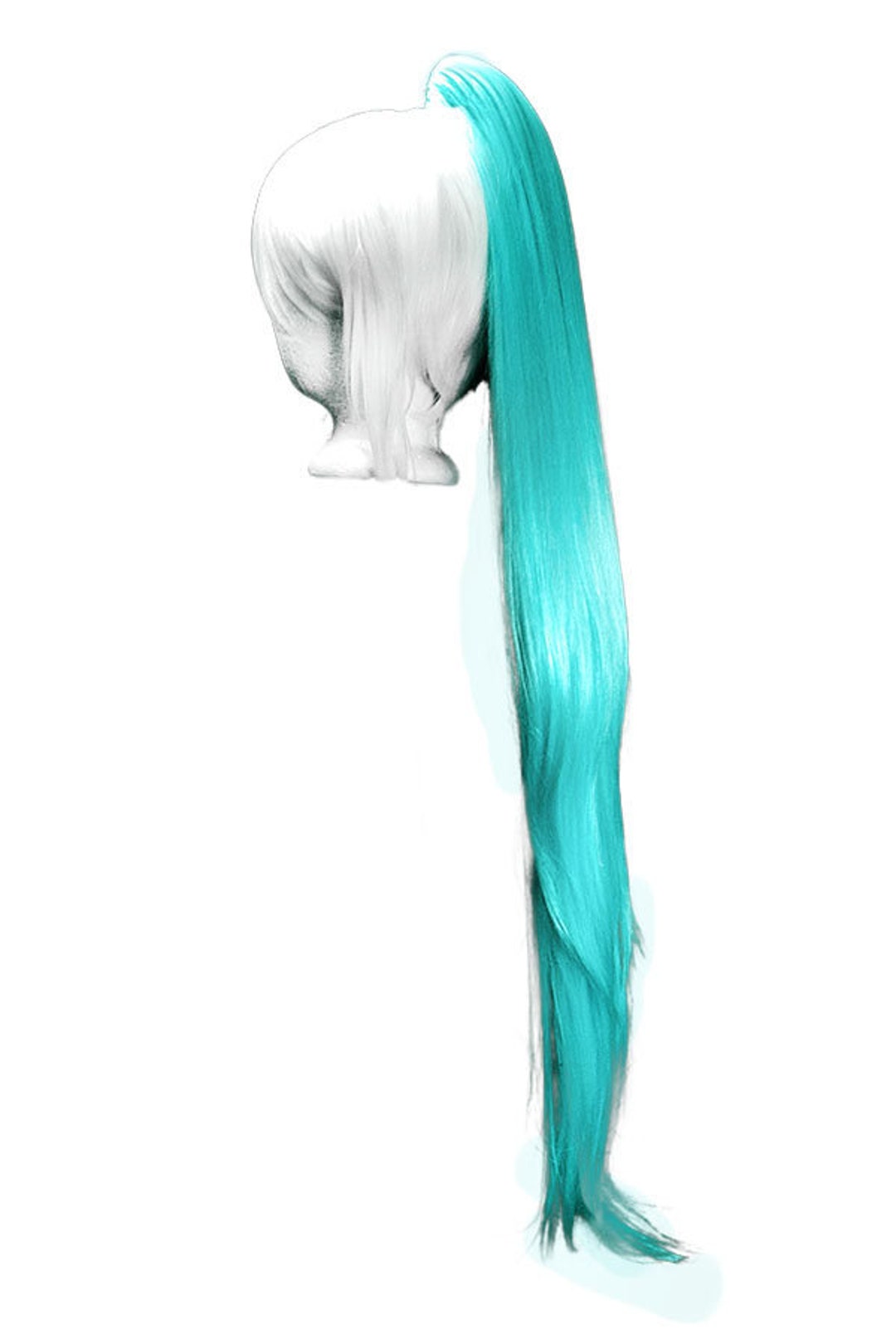 Extra Long Straight Clip on Hair Accessory - Etsy