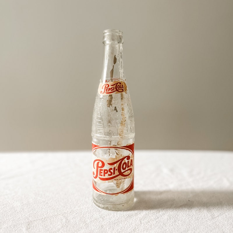 Pepsi Cola Bottle - Etsy