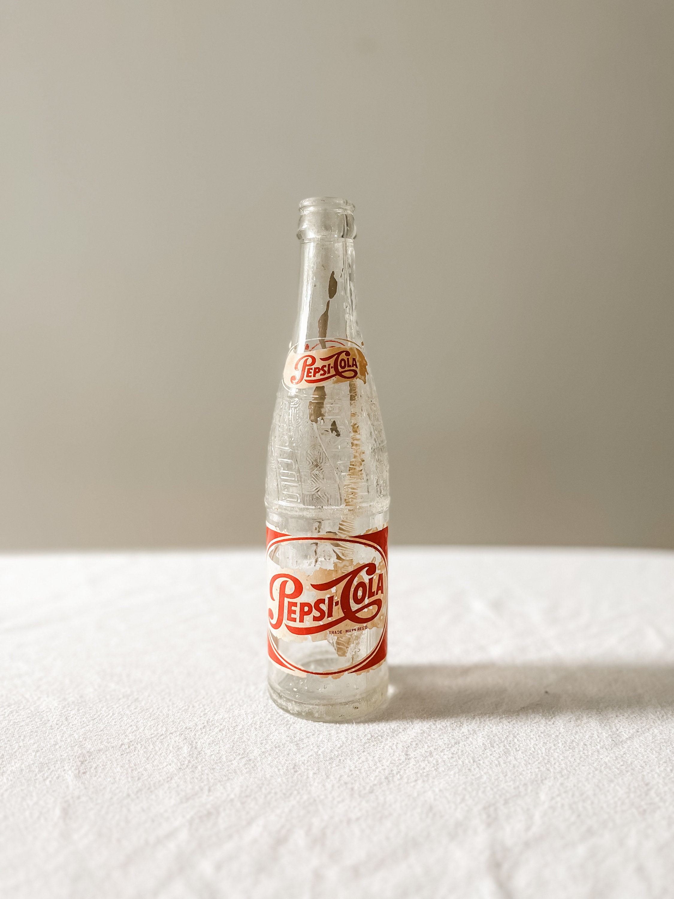 Antique Pepsi Cola Bottle - Etsy