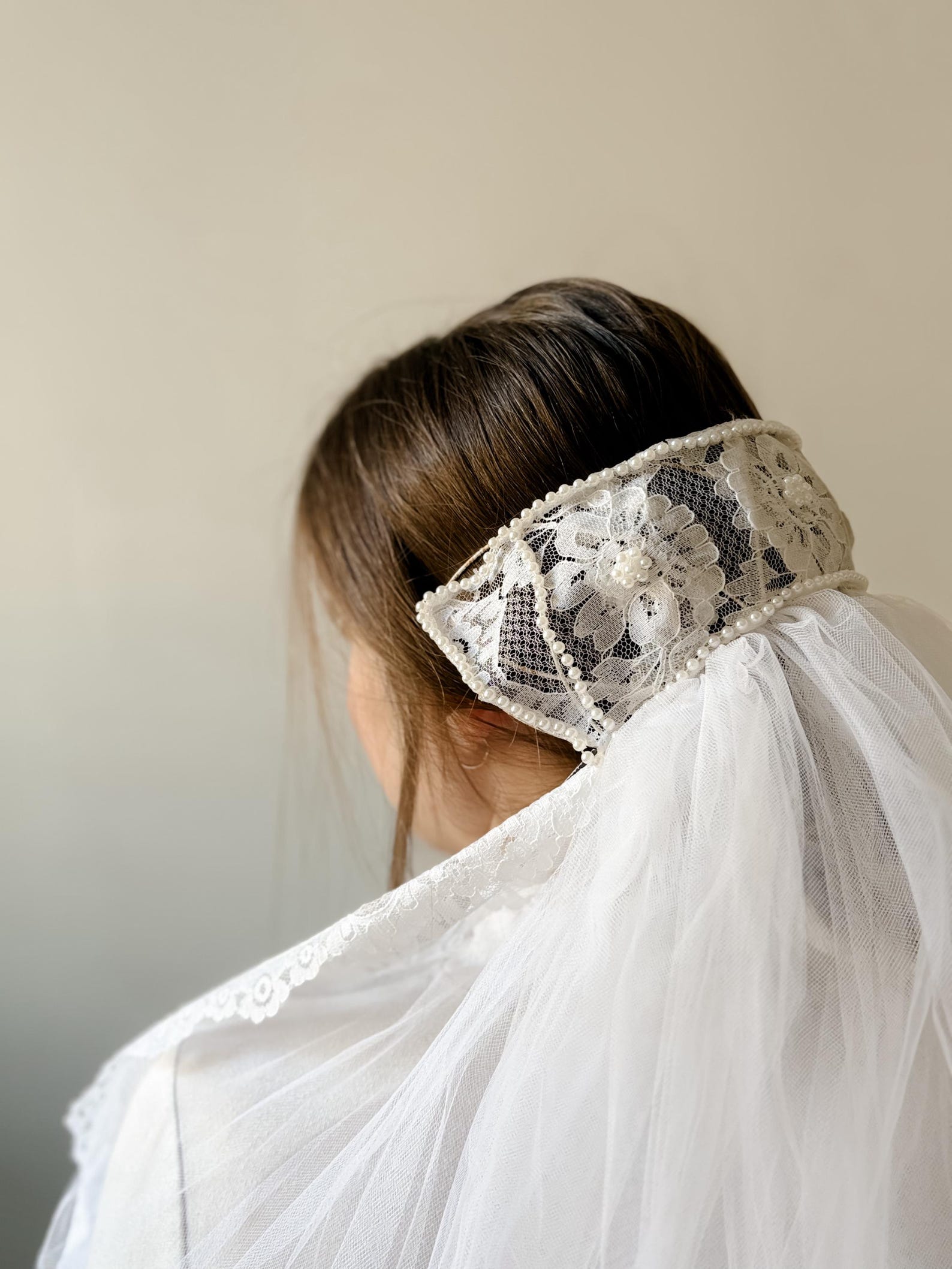 Vintage 60s Bridal Veil & Headpiece - Etsy