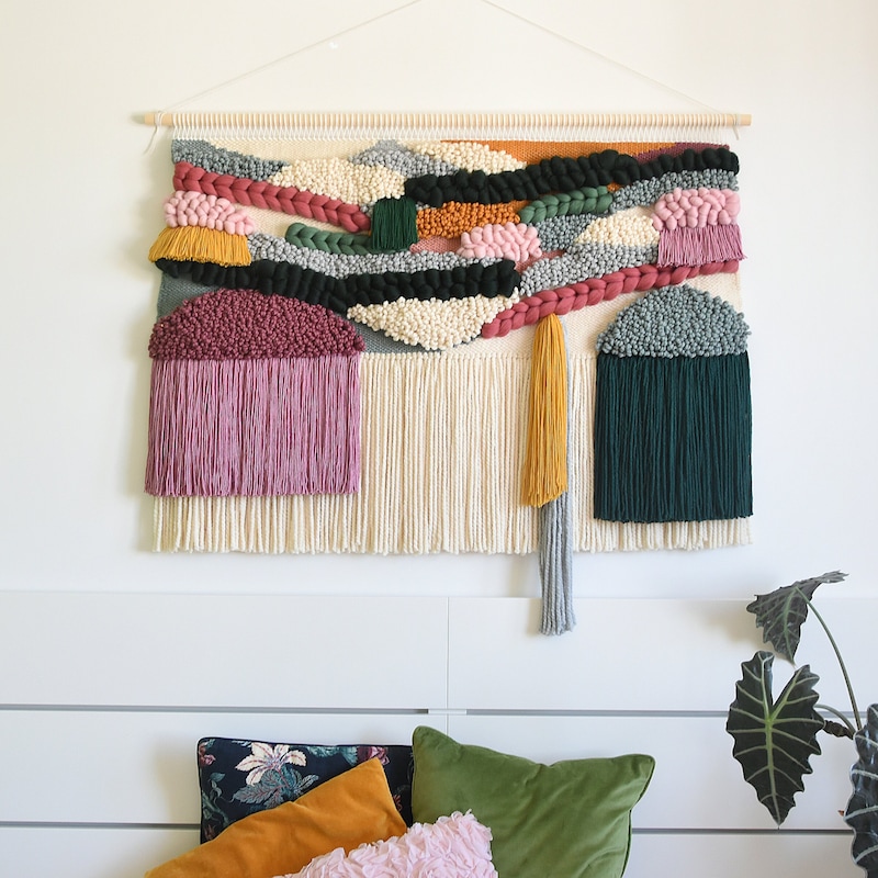 Large Wall Weaving - Etsy