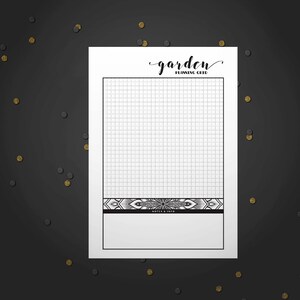 A5 Mandala Garden Planner Inserts printable PDF INSTANT DOWNLOAD - Etsy