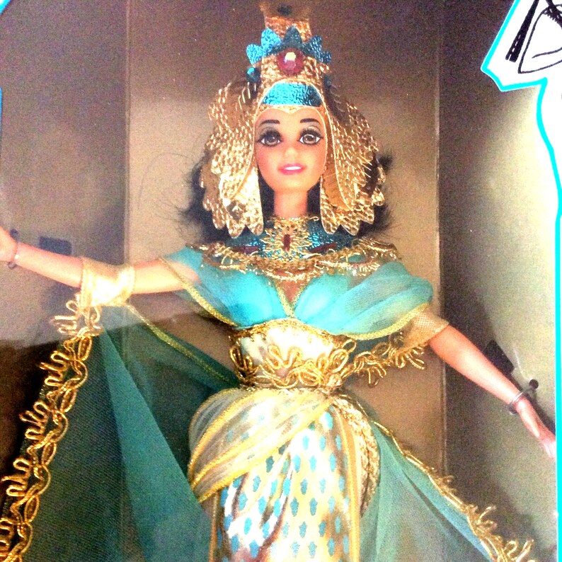 Barbie Doll Cleopatra 1993 1139 Egyptian Queen the Great Eras ...
