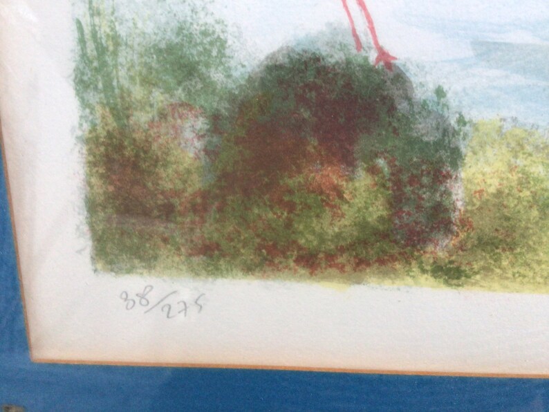 Painting Judith Bledsoe 38/275 Signed Limited Edition Lithograph Sail ...