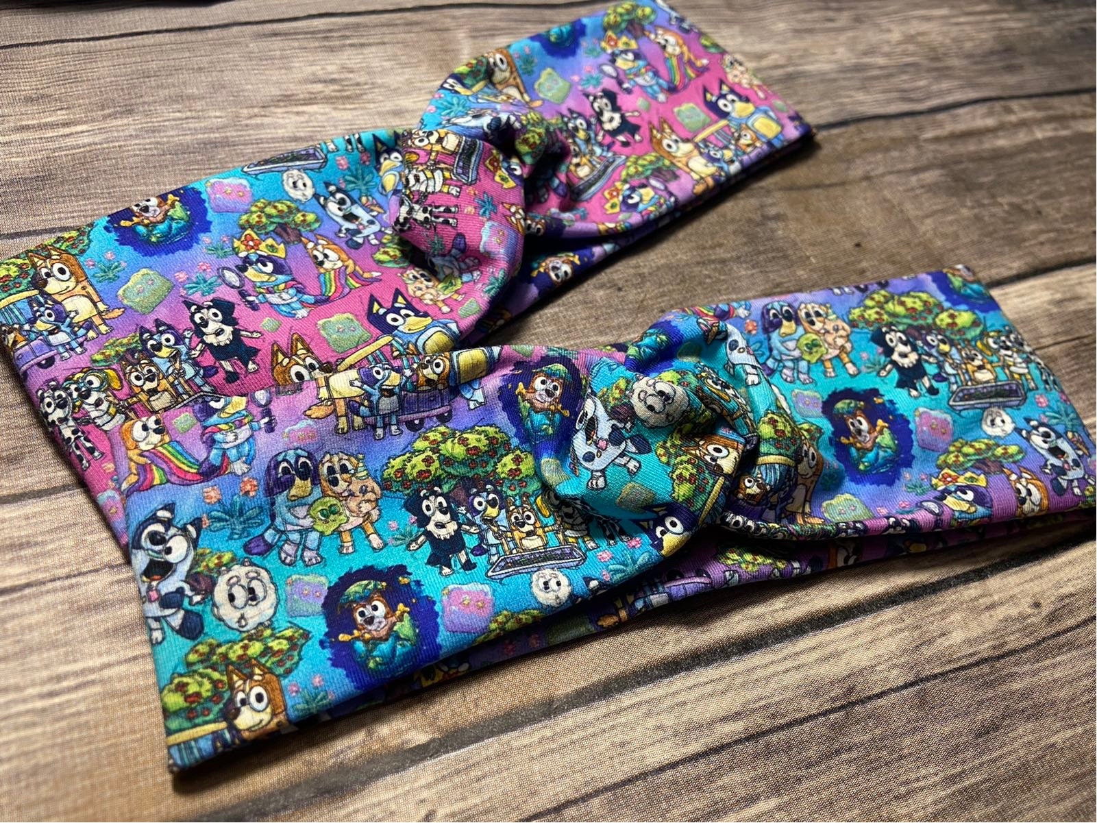 Bluey Headband Little Kid/ Bluey Family / Bluey Tv Show/ Bluey Heeler ...