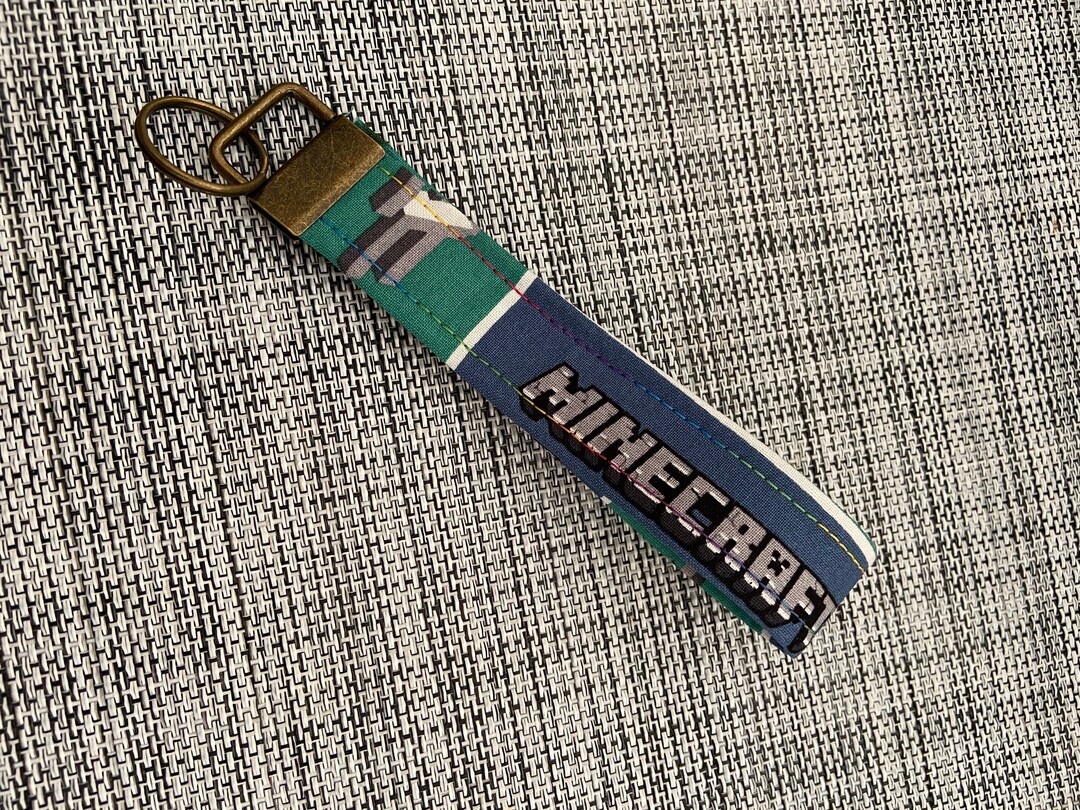 Minecraft Key Chain/ Key Fob /creeper / Biome / Enderman/ Enderdragon ...