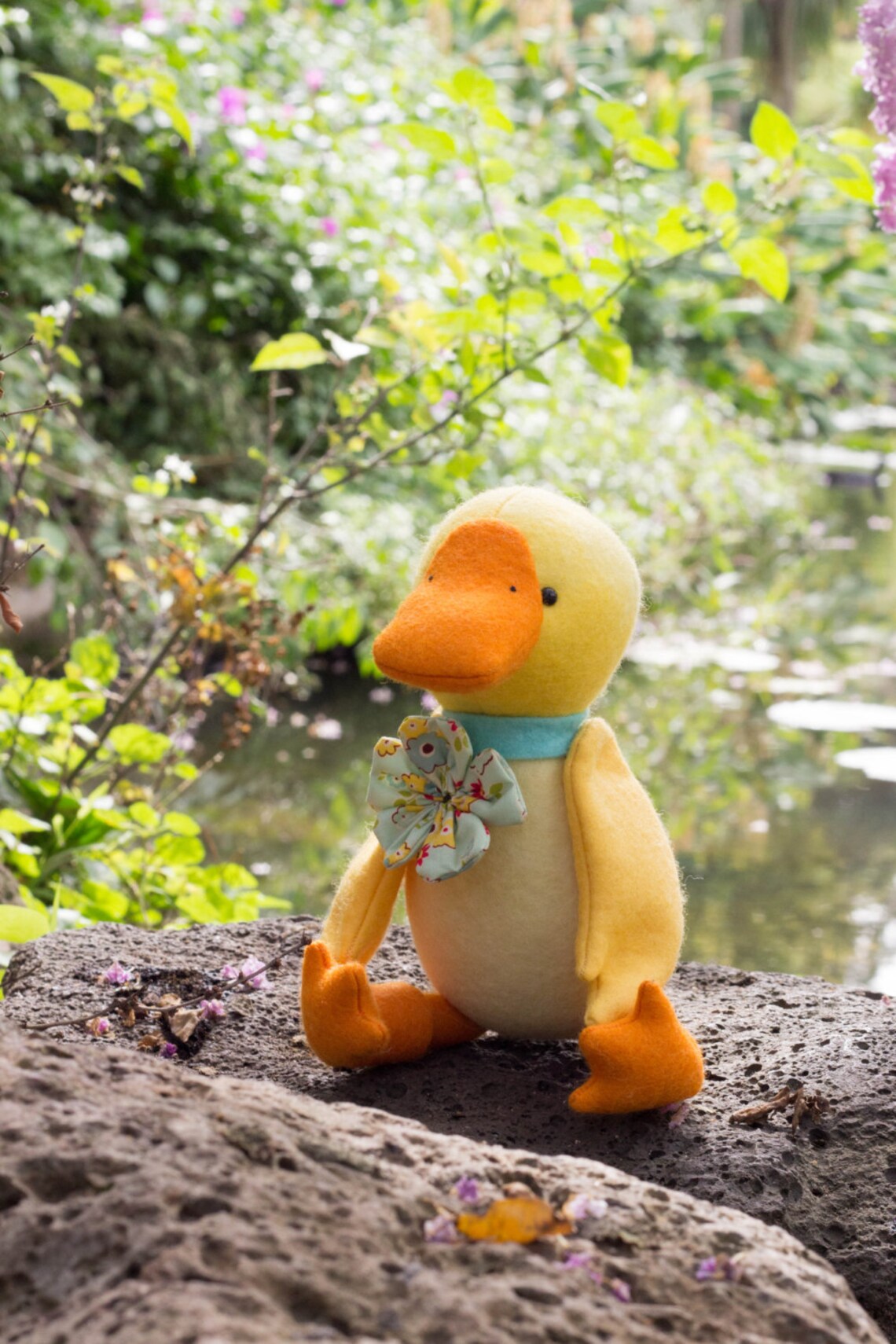 PDF Pattern 'digby' Felt Duck Softie Instant | Etsy