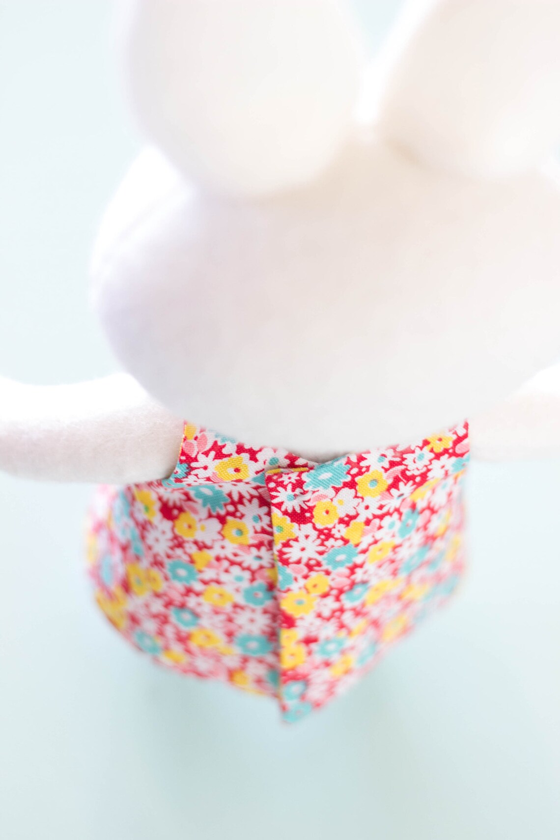 PDF Pattern - 'sukie' - Felt Rabbit Miffy Tribute Softie, With Fabric A ...