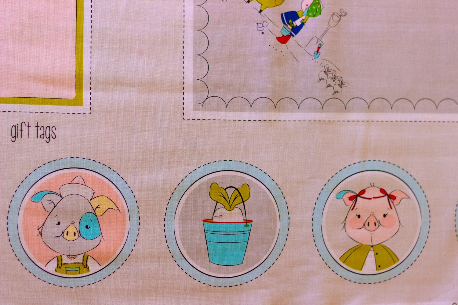 Riley Blake Fabric - Hubert and Sorrel Panel - Simone Gooding - 60cm X ...