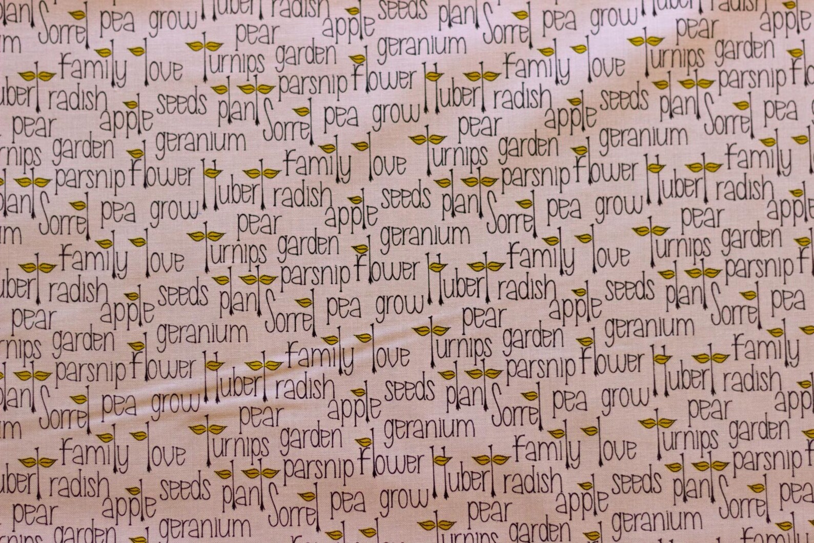 Riley Blake Fabric Hubert and Sorrel Words of Love Grey | Etsy