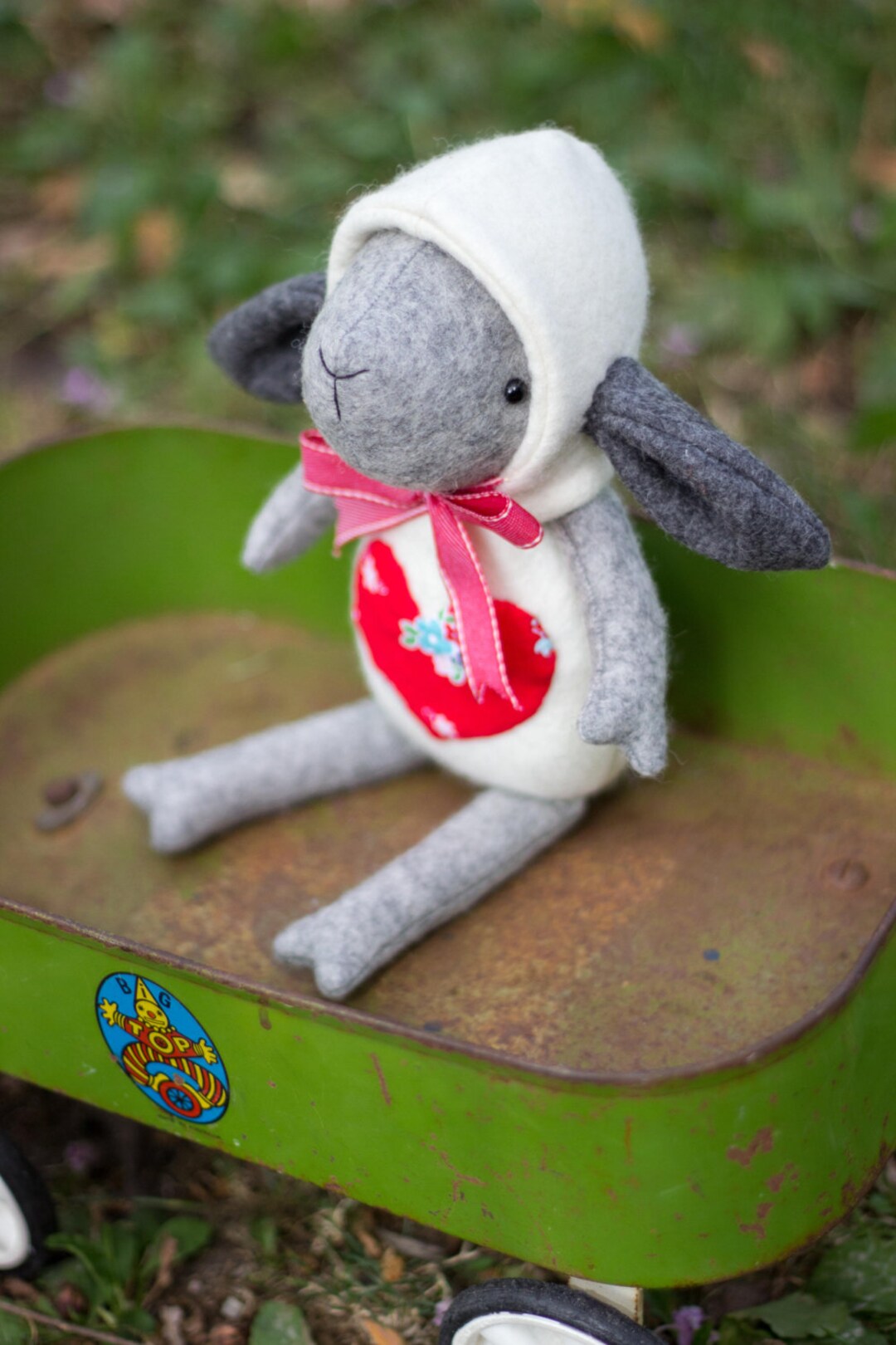 PDF Pattern - 'sooty' - Felt Sheep/lamb Softie - Instant Digital ...