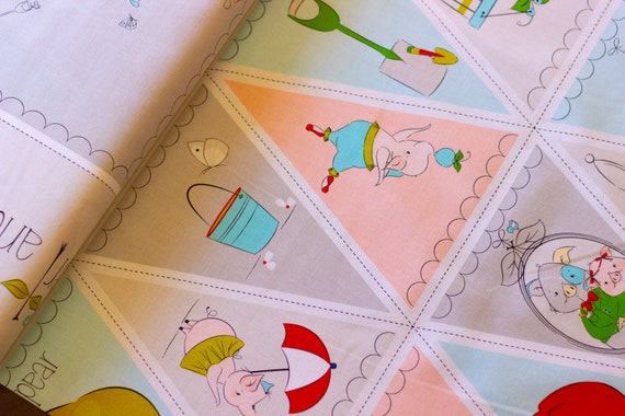 Riley Blake Fabric Hubert and Sorrel Panel Simone Gooding | Etsy