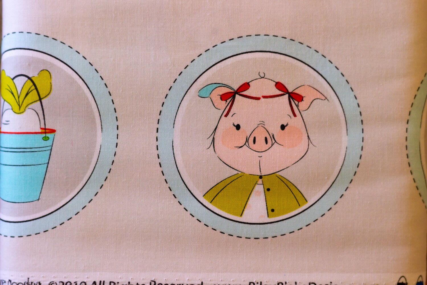 Riley Blake Fabric - Hubert and Sorrel Panel - Simone Gooding - 60cm X ...