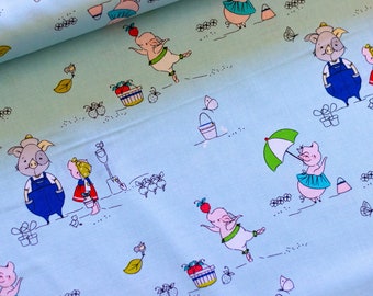 Riley Blake Fabric Hubert and Sorrel Panel Simone Gooding | Etsy