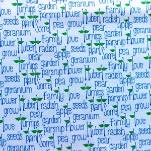 Riley Blake Fabric Hubert and Sorrel Words of Love Aqua - Etsy