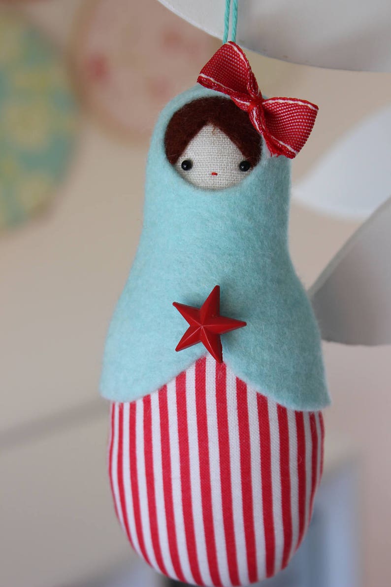 PDF Pattern - 'babushka Tree' - Felt, Linen and Fabric Babushka Style ...