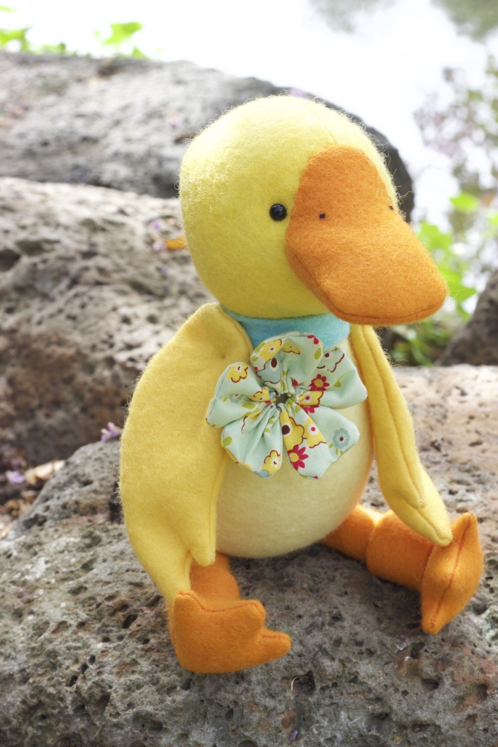 PDF Pattern 'digby' Felt Duck Softie Instant | Etsy