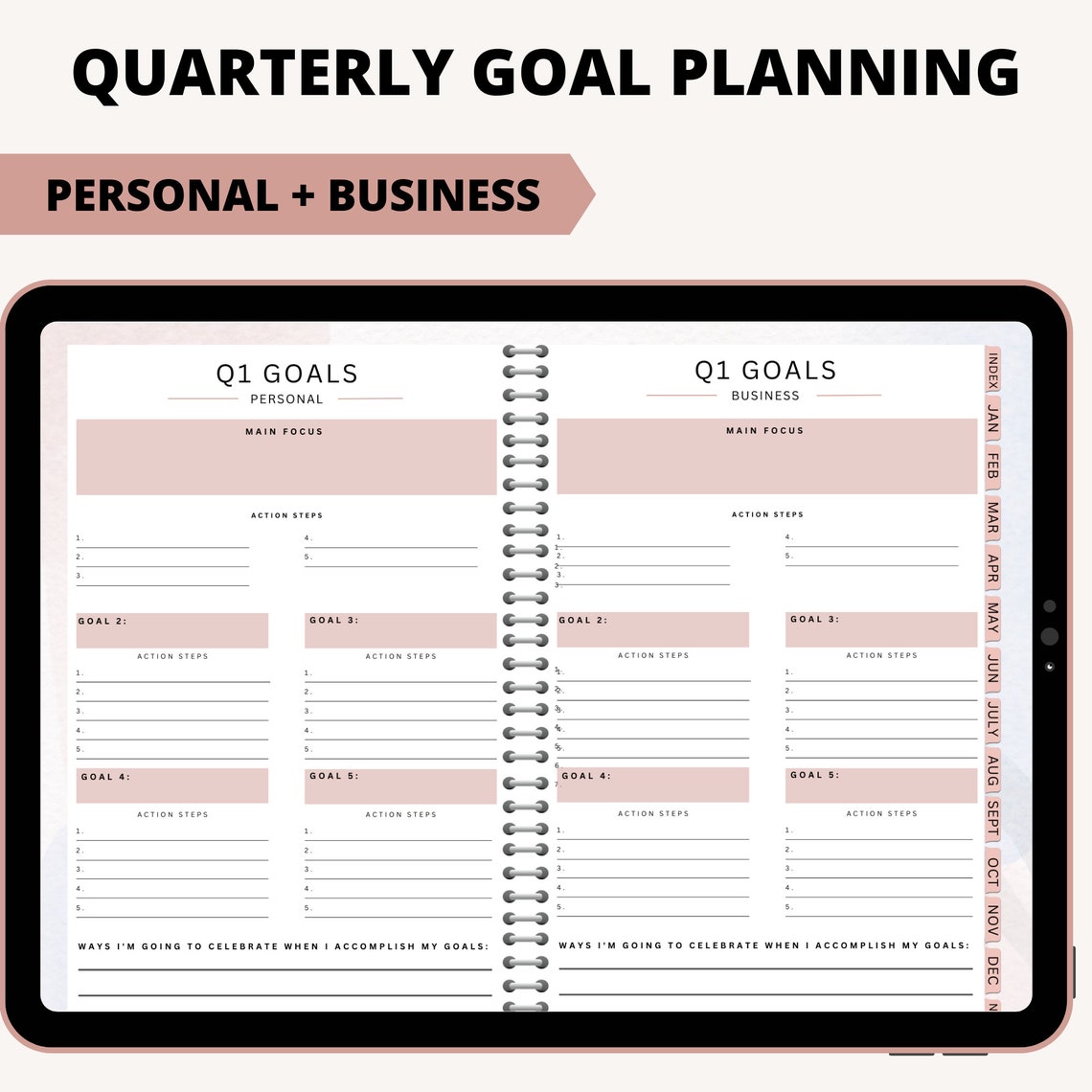 Digital Planner, Goodnotes Planner, iPad Planner, Notability Planner ...