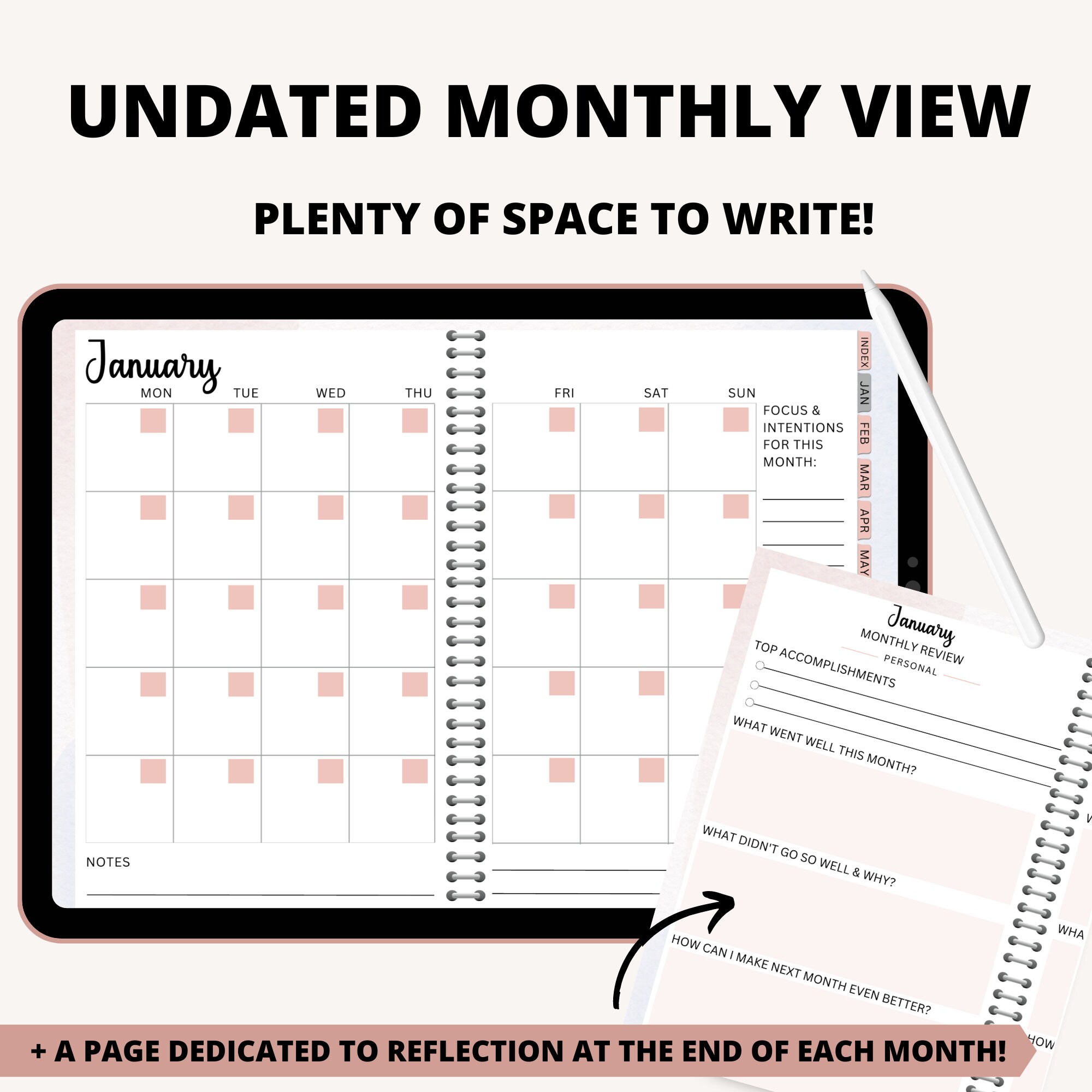 Digital Planner, Goodnotes Planner, iPad Planner, Notability Planner ...