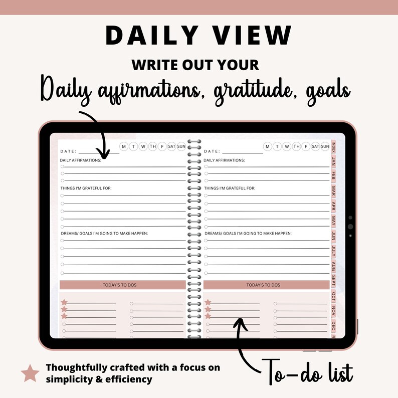 Digital Planner, Goodnotes Planner, iPad Planner, Notability Planner ...