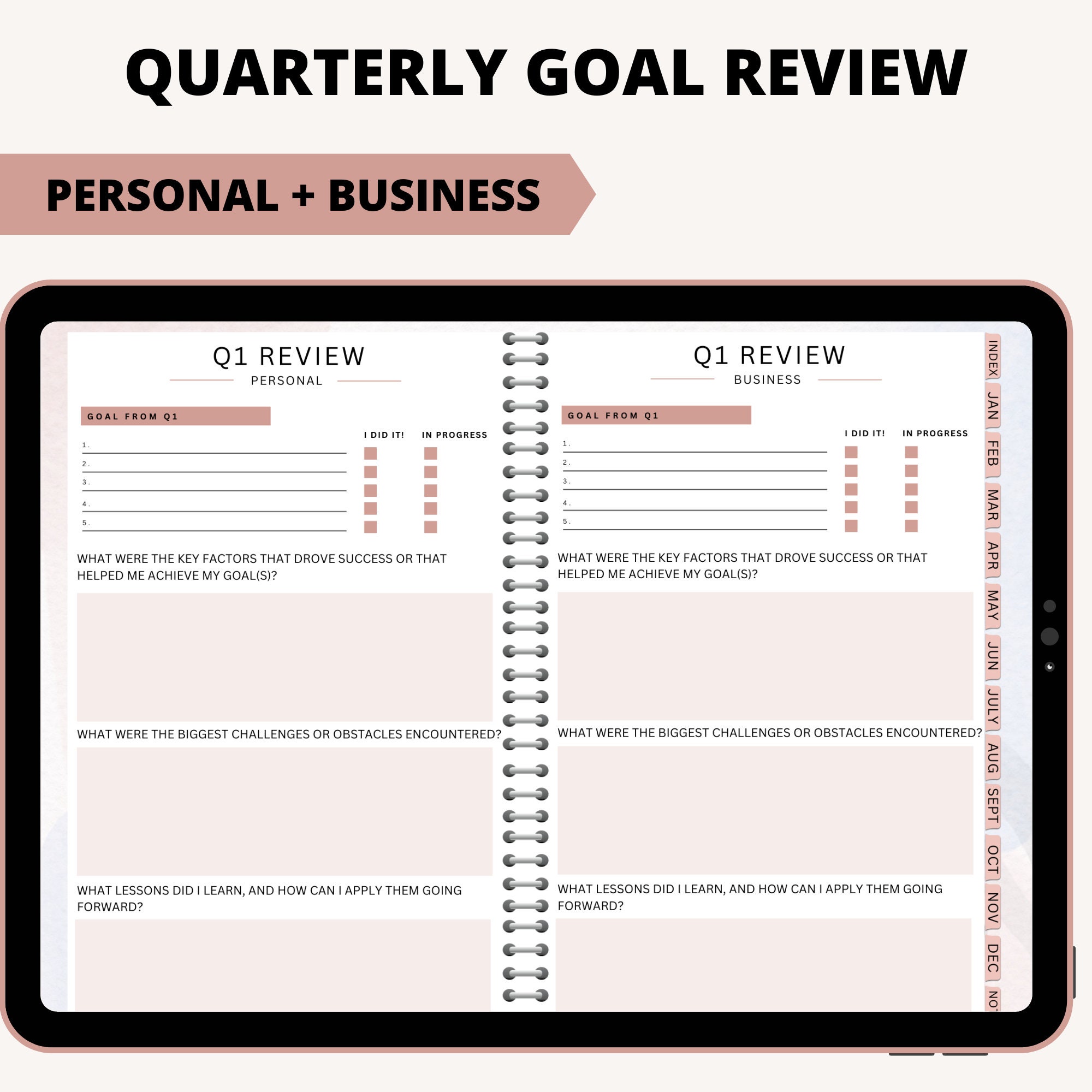Digital Planner, Goodnotes Planner, iPad Planner, Notability Planner ...