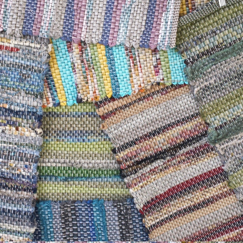 Loom Woven Rag Rugs - Etsy