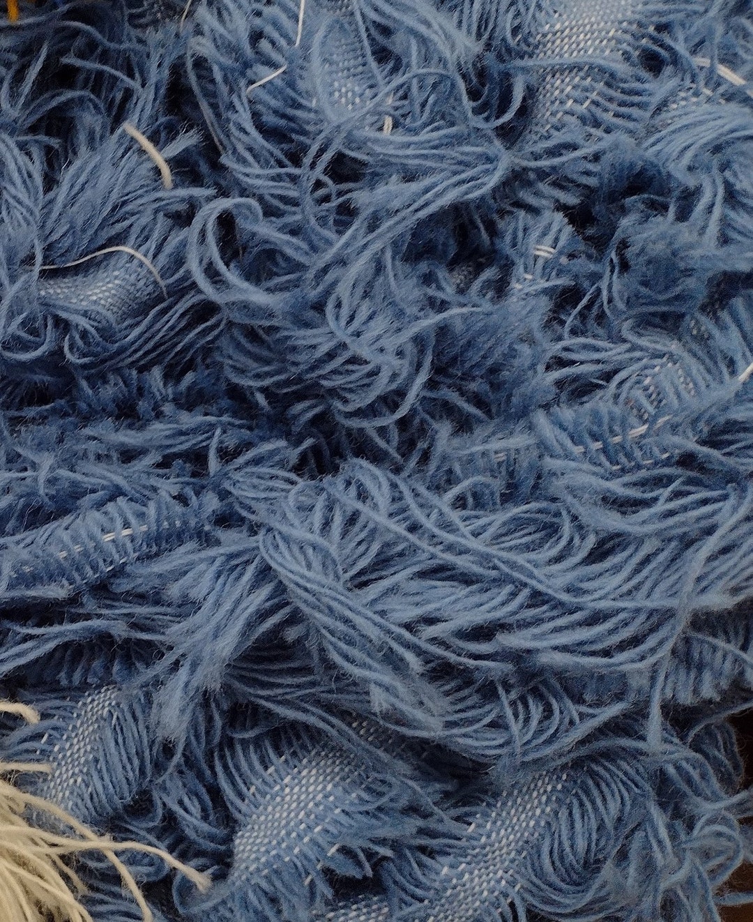 NEW Wool Selvedge for Rug Weaving: 10 Pounds, Bright Blue. 0030 - Etsy