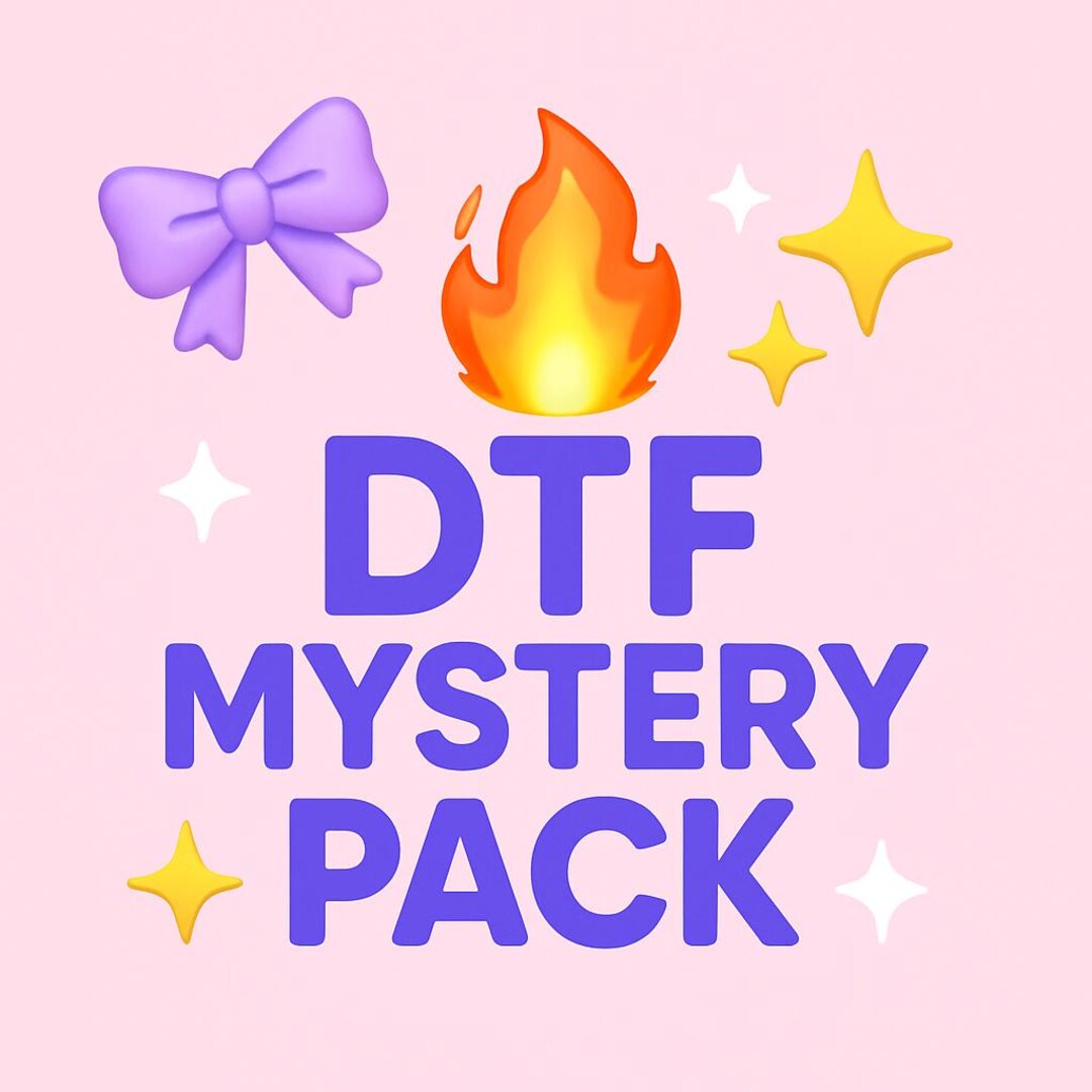 DTF Mystery Packs - Etsy