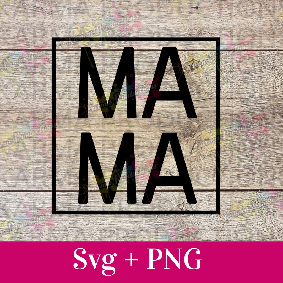 Mama | Square | Mother's Day | Shirt | Stickers | Cup | Cricut | Car ...
