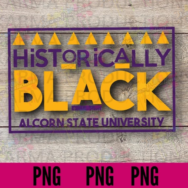 Alcorn State Png - Etsy