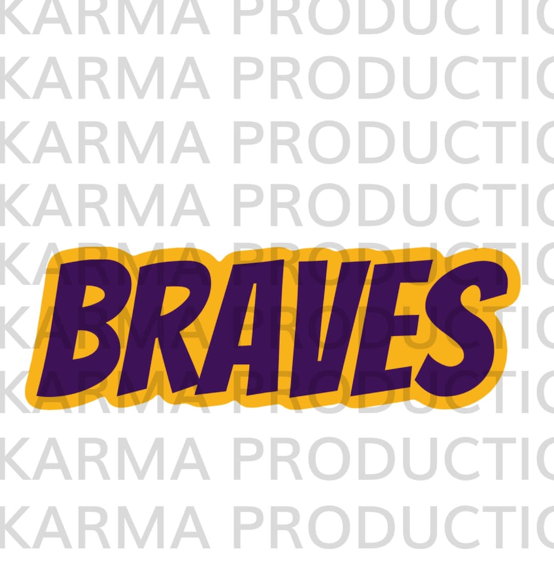 ASU Alcorn State University Alcorn Braves Cricut - Etsy