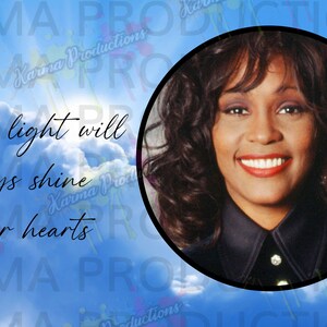 DIY Funeral Memorial Circle Picture Frame Clouds in - Etsy