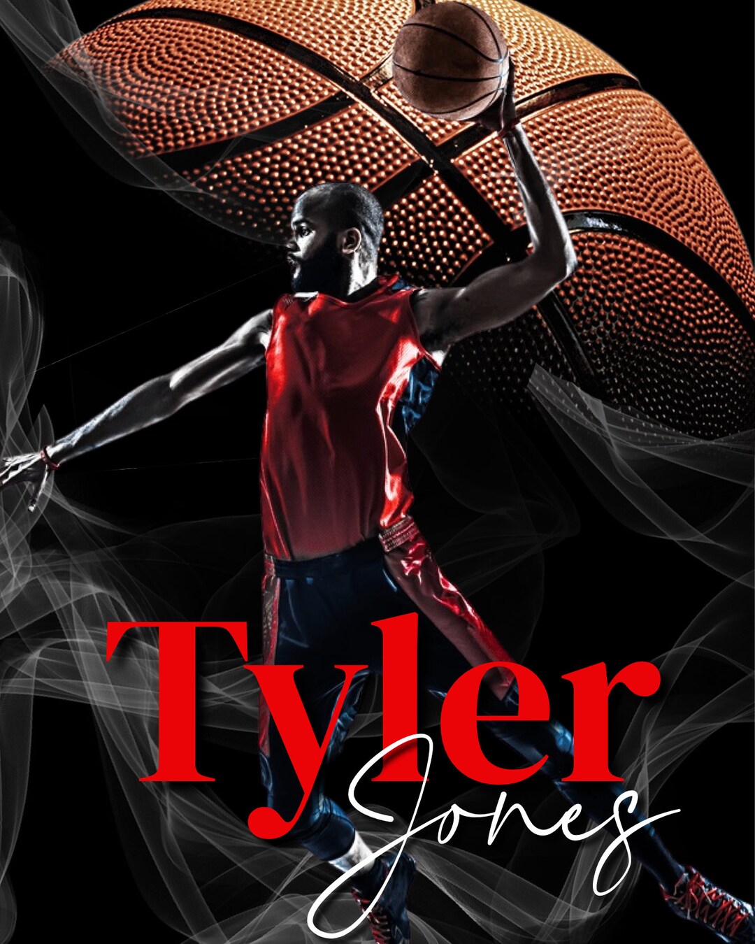 DIY Smoke Sports Digital Background Poster Photography Backdrop ...