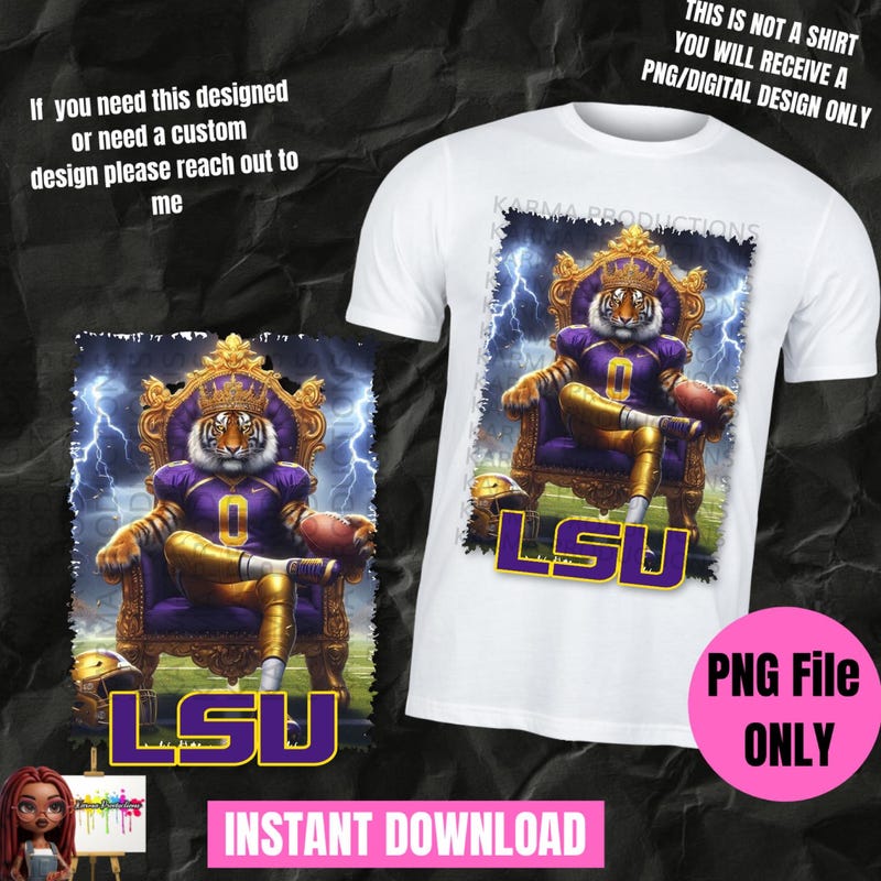 Lsu Svg - Etsy
